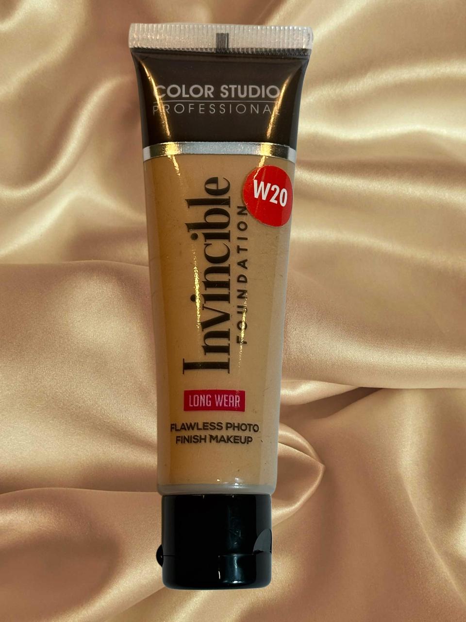 INVINCIBLE FOUNDATION SHADE MEDIUM BEIGE- W20- FLAWLESS PHOTO FINISH M ...