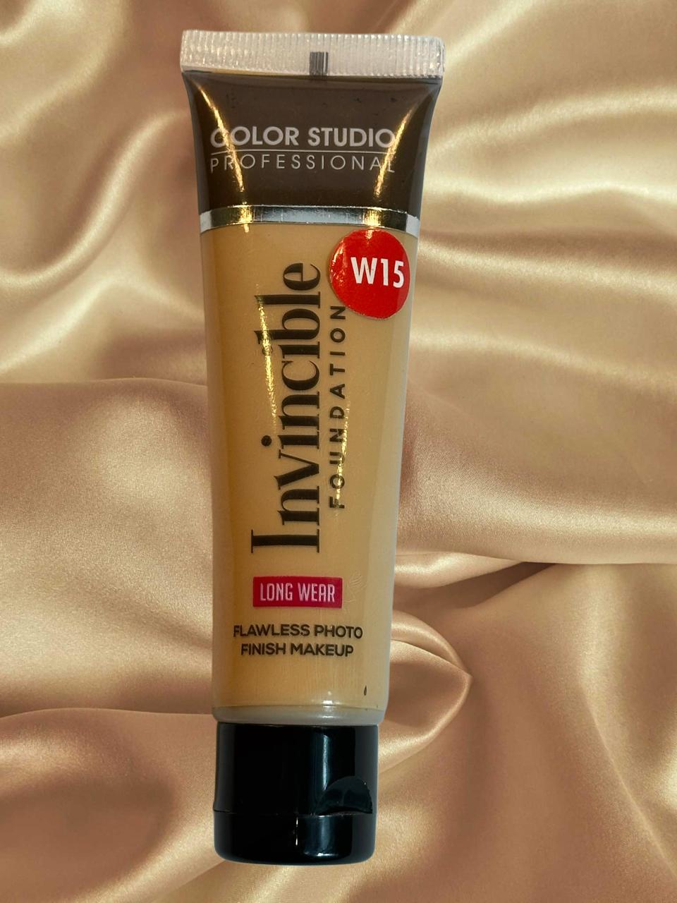 INVINCIBLE FOUNDATION SHADE HONEY - W15 - FLAWLESS PHOTO FINISH MAKEUP ...