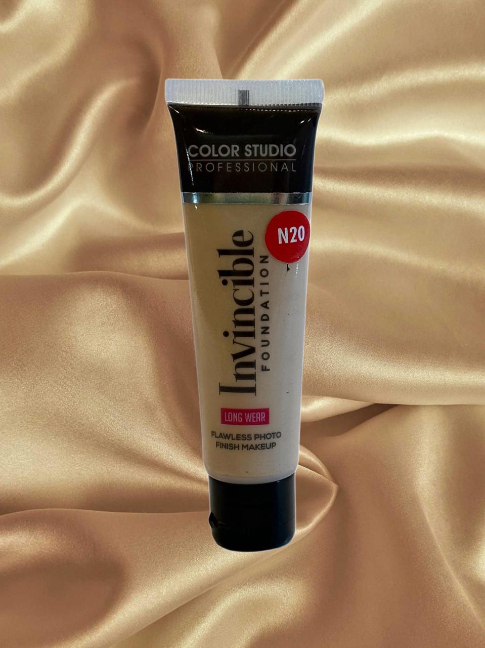 INVINCIBLE FOUNDATION SHADE IVORY -N20- FLAWLESS PHOTO FINISH MAKEUP ...