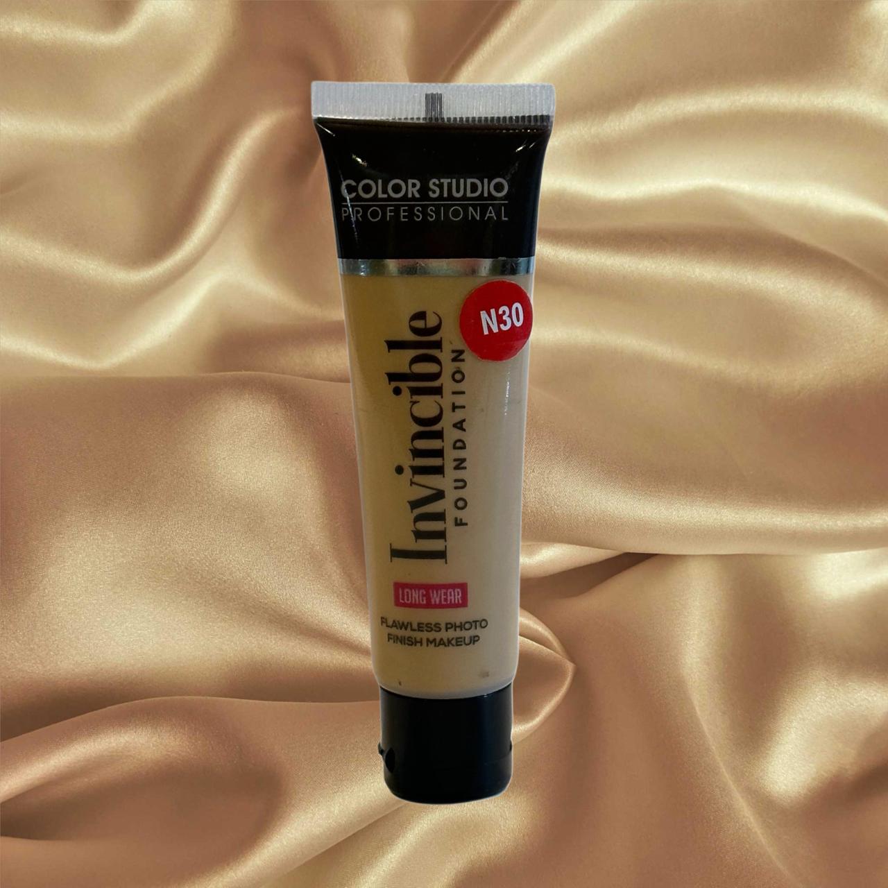 INVINCIBLE FOUNDATION SHADE BEIGE -N30- FLAWLESS PHOTO FINISH MAKEUP ...